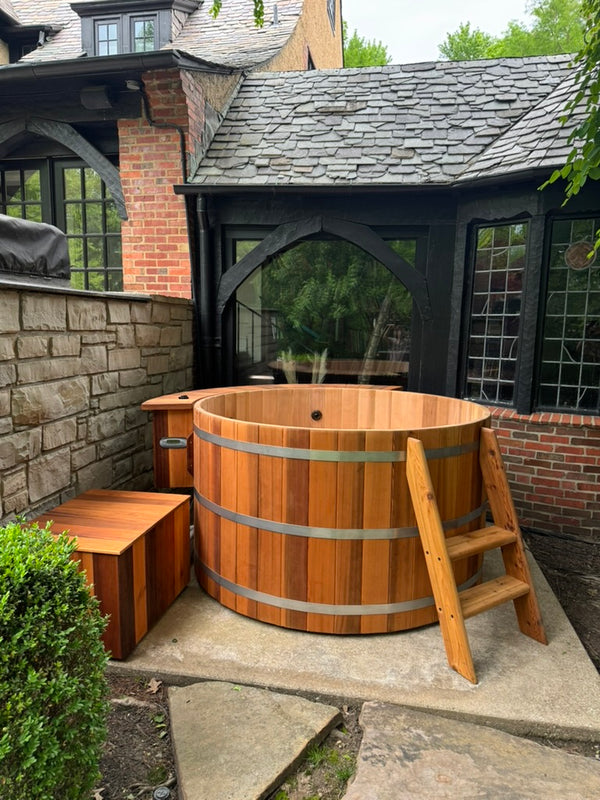 6' Cedar Wood Spa / Hot Tub *Seats 4-6 – Satori Cedar Spas